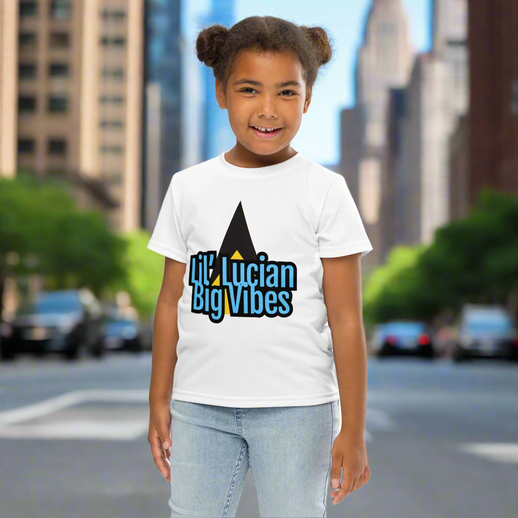 St Lucia Kids T-Shirt – Afro Caribbean Vibez